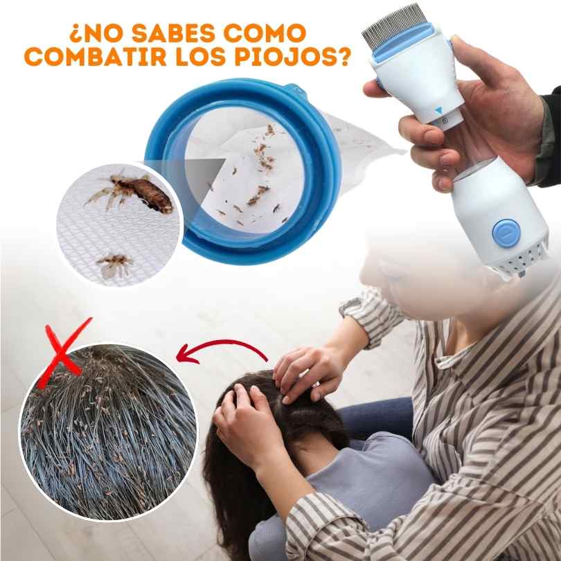 Peine Aspiradora Saca Piojos - Novedadesmg76